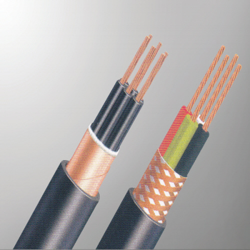 TFR-CVV-S 1.5SQ-4C 10M 단위 동테이프 실드제어케이블