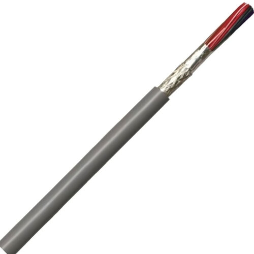 실드케이블 AWG24 (0.3SQ) 4C 500M 회색 RS-232
