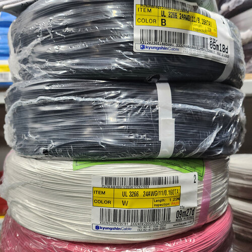 UL3266 AWG26 1220M 조사가교선 XLPE 300V 125도