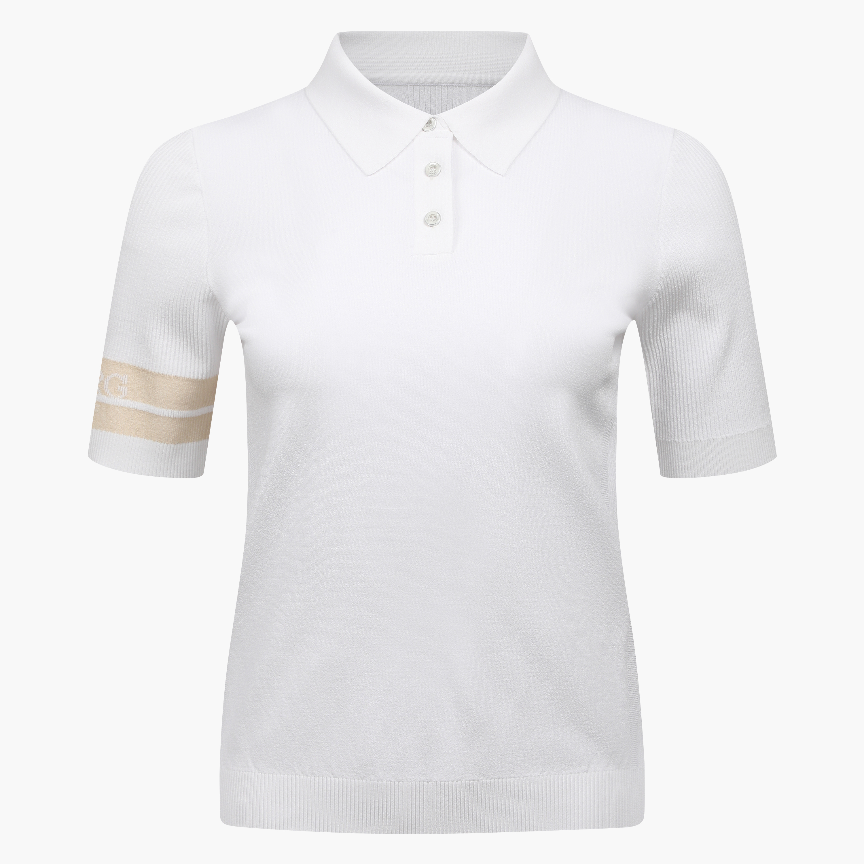 WOMEN CLASSICAL ARMBAND KNIT POLO_I52FSW1401 - ICEBERG GOLF