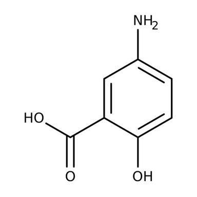 134331000 | CAS 89-57-6 | 5-Aminosalicylic acid, 99% | C7H7NO3
