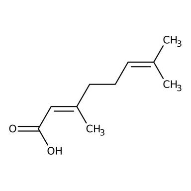 A18750.22 | CAS 459-80-3 | Geranic acid, 98% (sum of isomers)