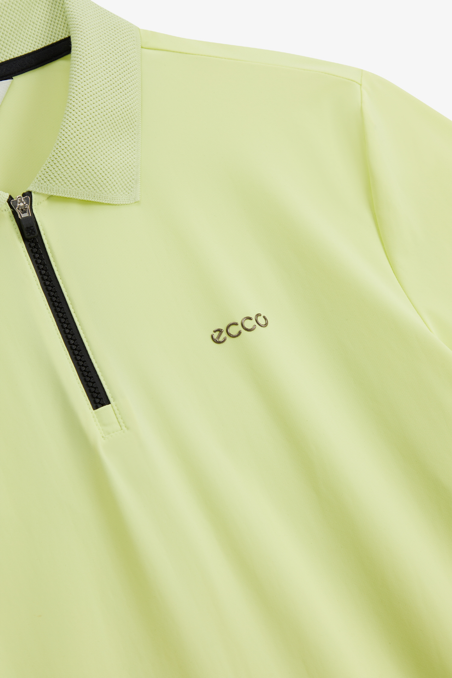 니트 카라 하프집업 티셔츠 - ECCO GOLF APPAREL