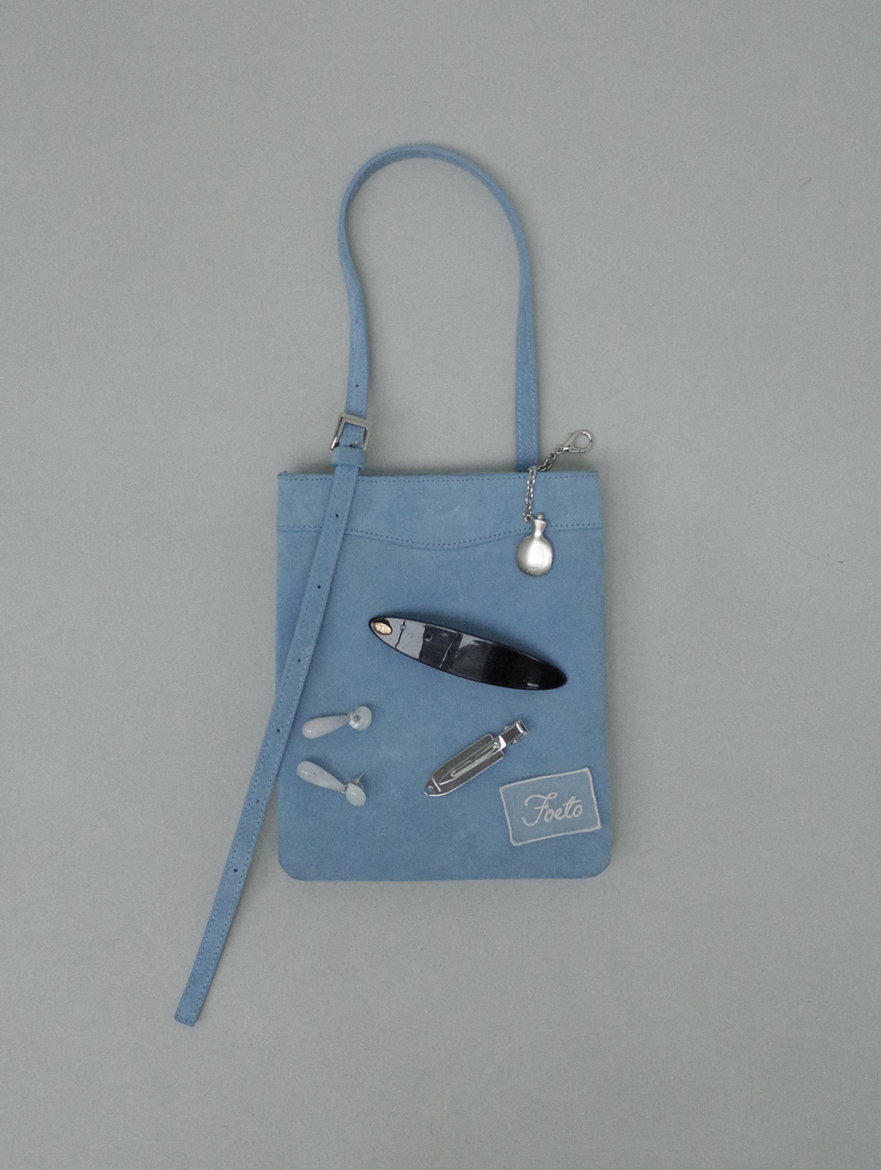 Perfumer double bag - blue - 포에토