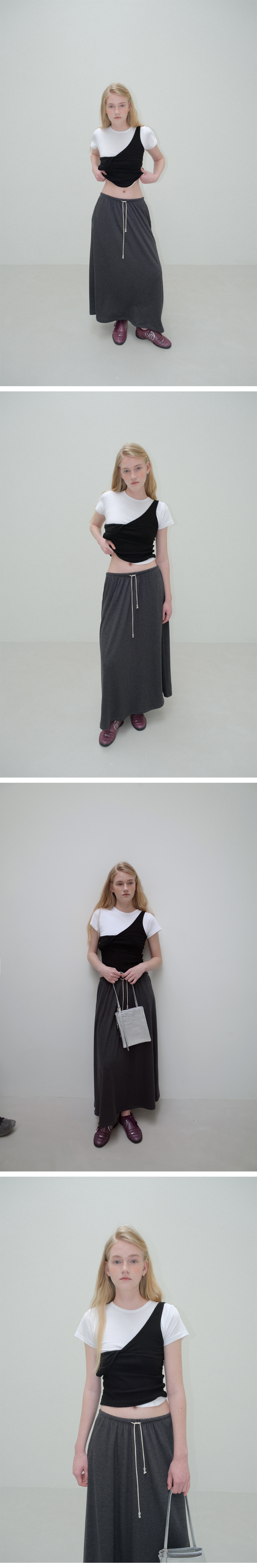 Pebble sleeveless (charcoal) - 감도 깊은 취향 셀렉트샵 29CM