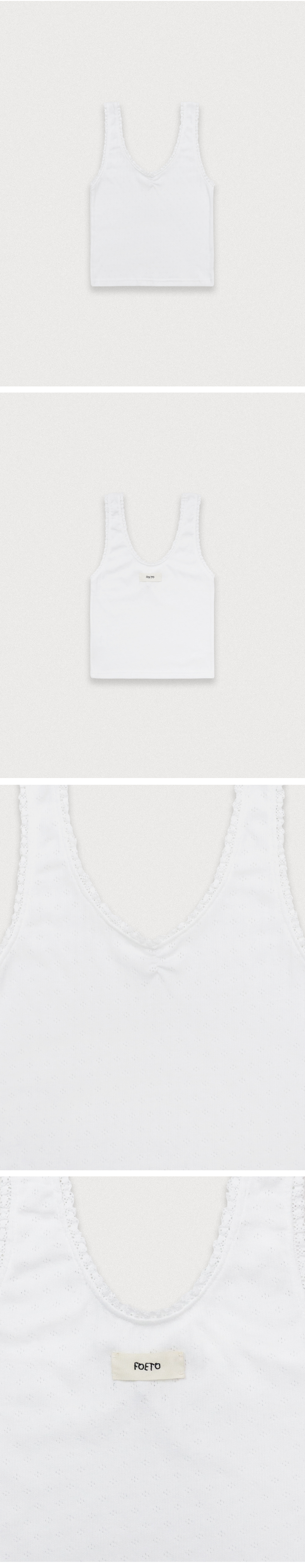 Sure lace sleevless (ivory) - 감도 깊은 취향 셀렉트샵 29CM