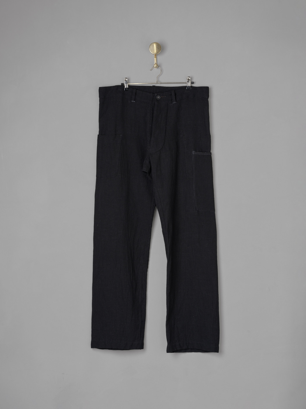 Work Pants in Black - 팬스 댄스 - Pan's Dance