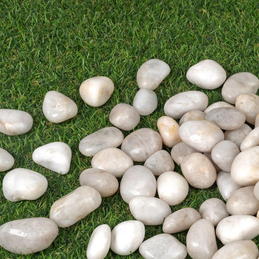 유광백자갈 1kg 3kg 5kg - 몽돌마켓