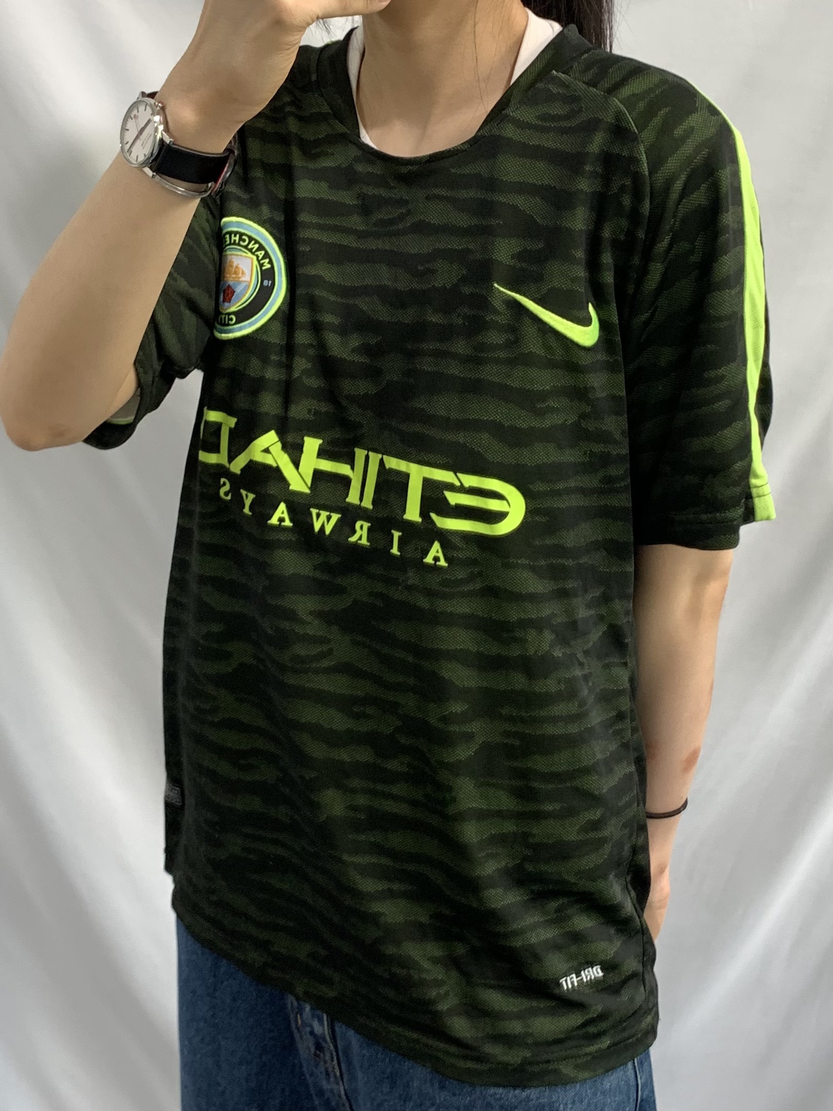 no.697 축구 져지반팔 (그린) - 반스타92