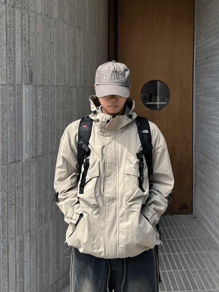 더스트 테크니컬 윈드 자켓 2C | 바이웨이브 BYWAVE