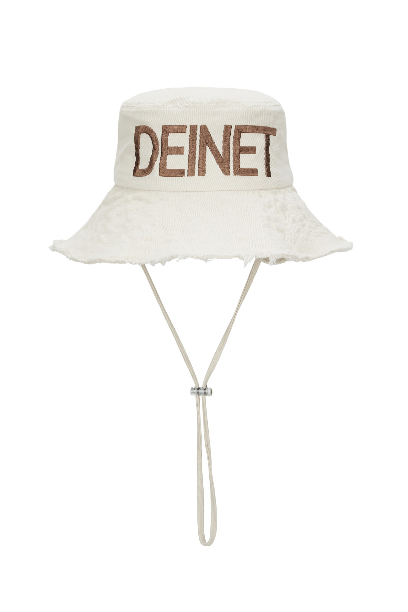 DEINET LOGO SAFARI HAT IN IVORY - DEINET