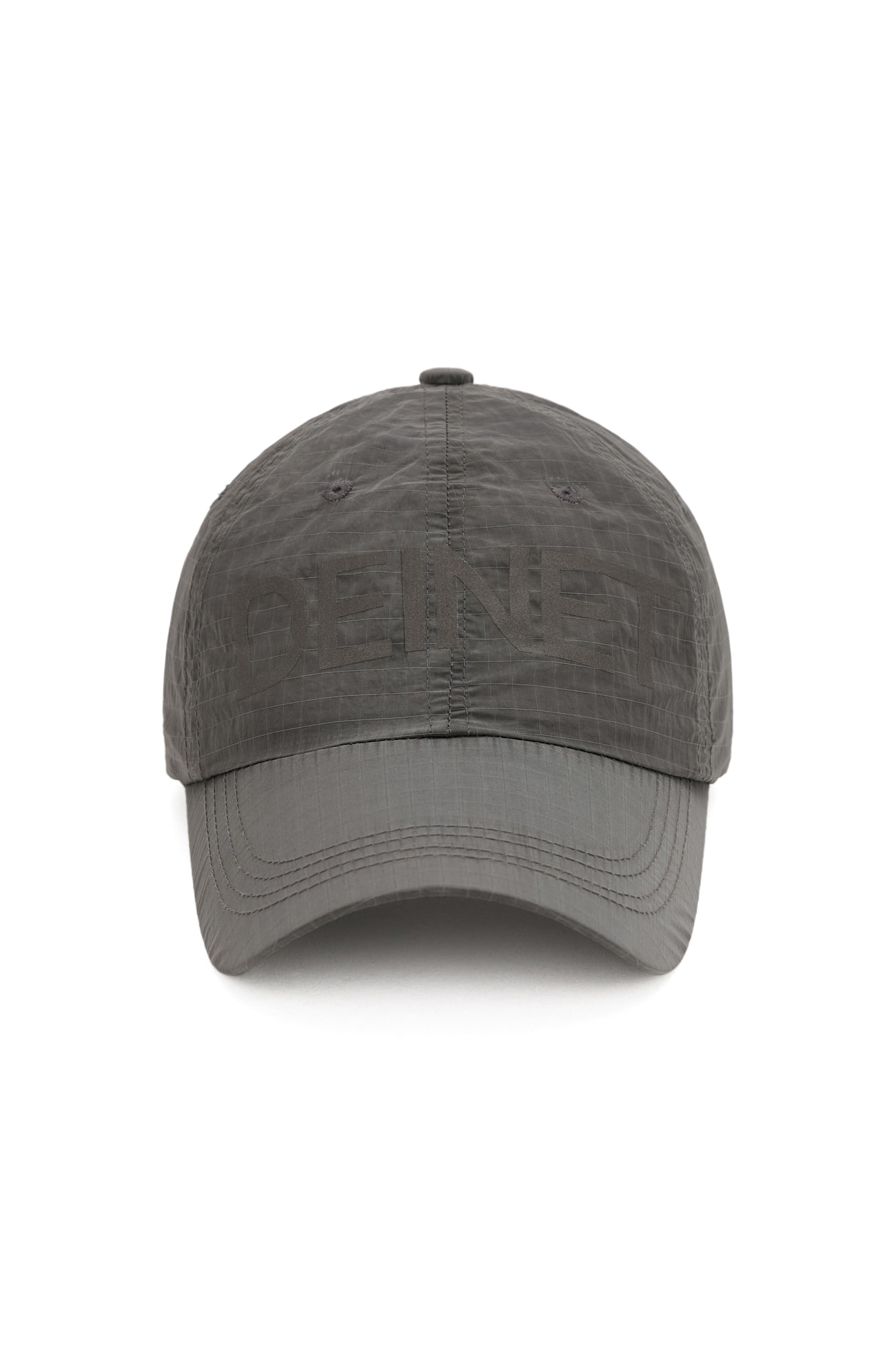 DEINET ANORAK STRING CAP IN CHARCOAL - DEINET