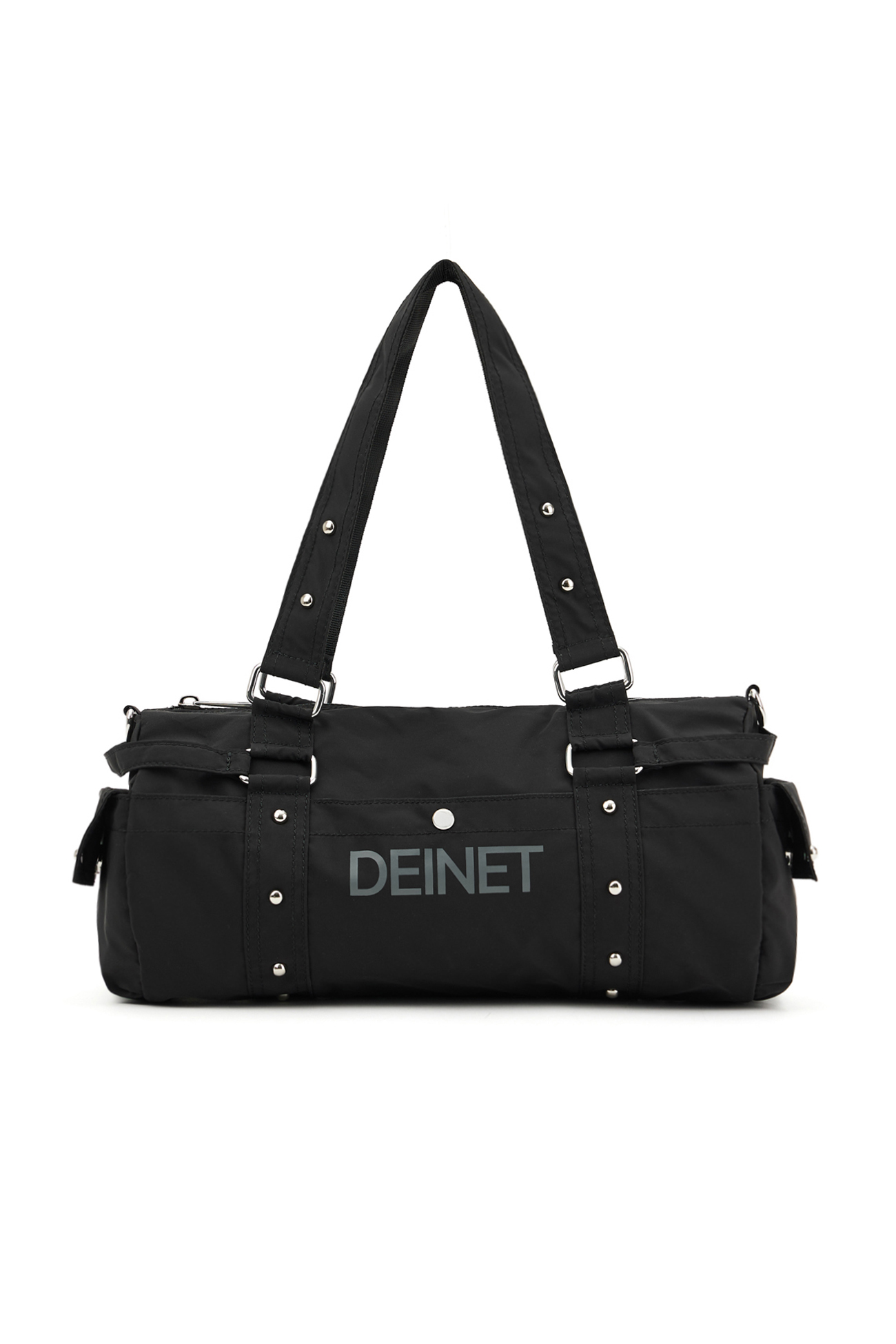 DEINET LOGO MINI DUFFLE BAG IN BLACK - DEINET