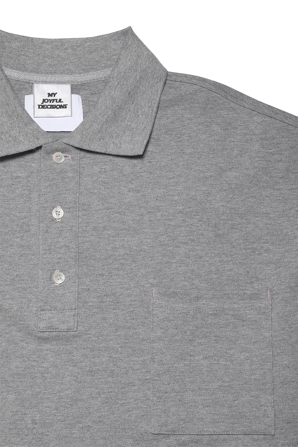[KREAM ONLY] Kamien x MJD OVERSIZED POLO GRAY - Kamien