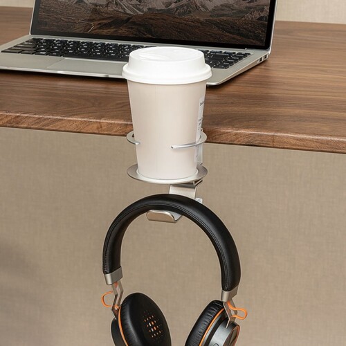 클램프형 헤드셋 거치대 에어팟 맥스 가방걸이 컵홀더 | 데스크테리어샵