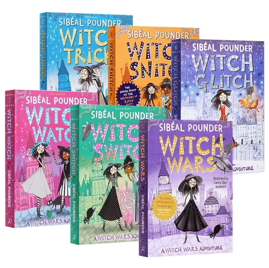 [콕서점] 마녀 전쟁 시리즈 6권 세트 영어원서 Witch Wars series 음원제공