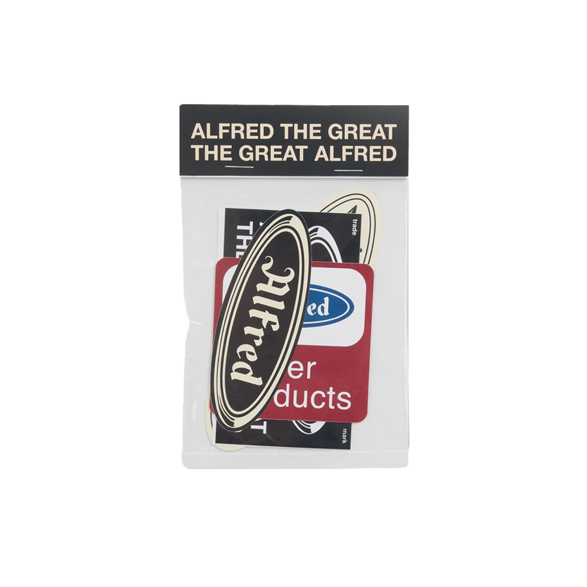 FRED STICKER PACK - Alfred