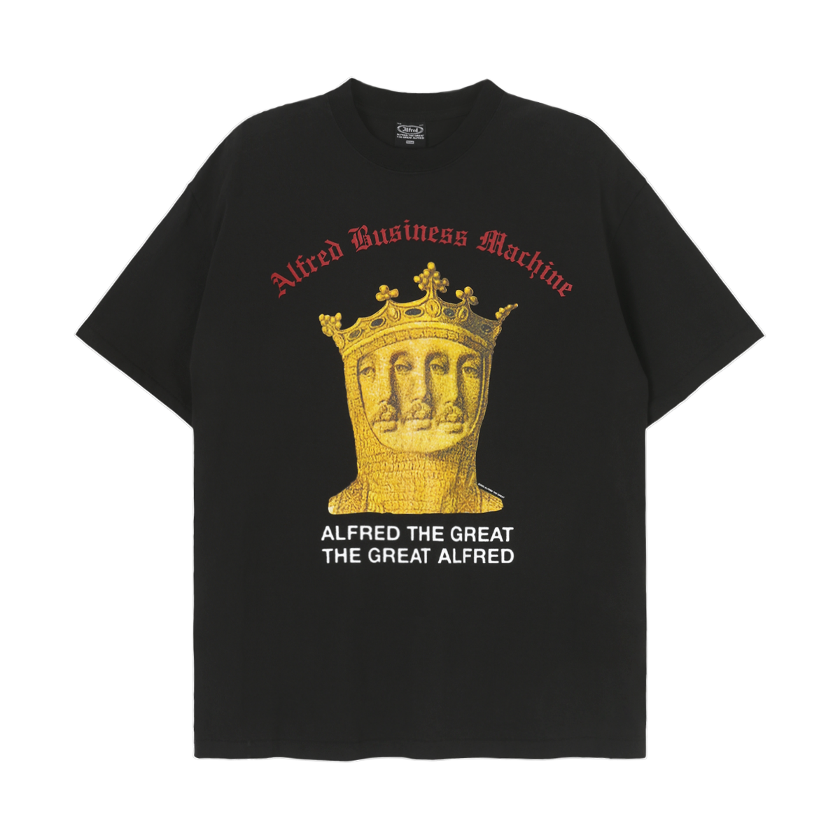 ABM 3 FACES T-SHIRT / BLACK - Alfred