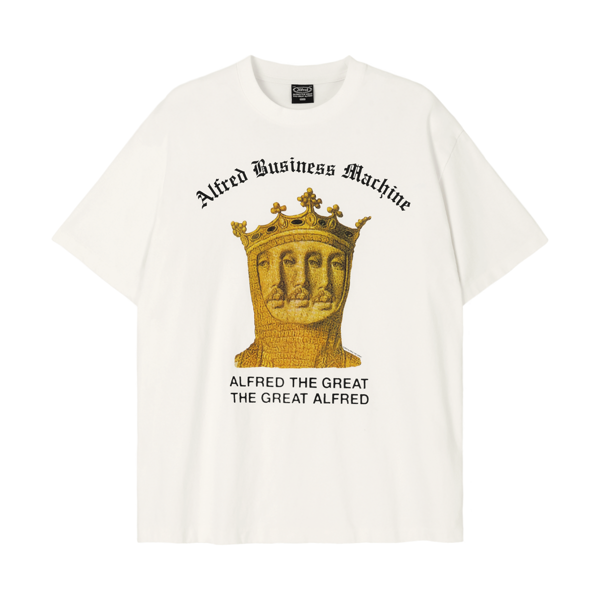 ABM 3 FACES T-SHIRT / WHITE - Alfred