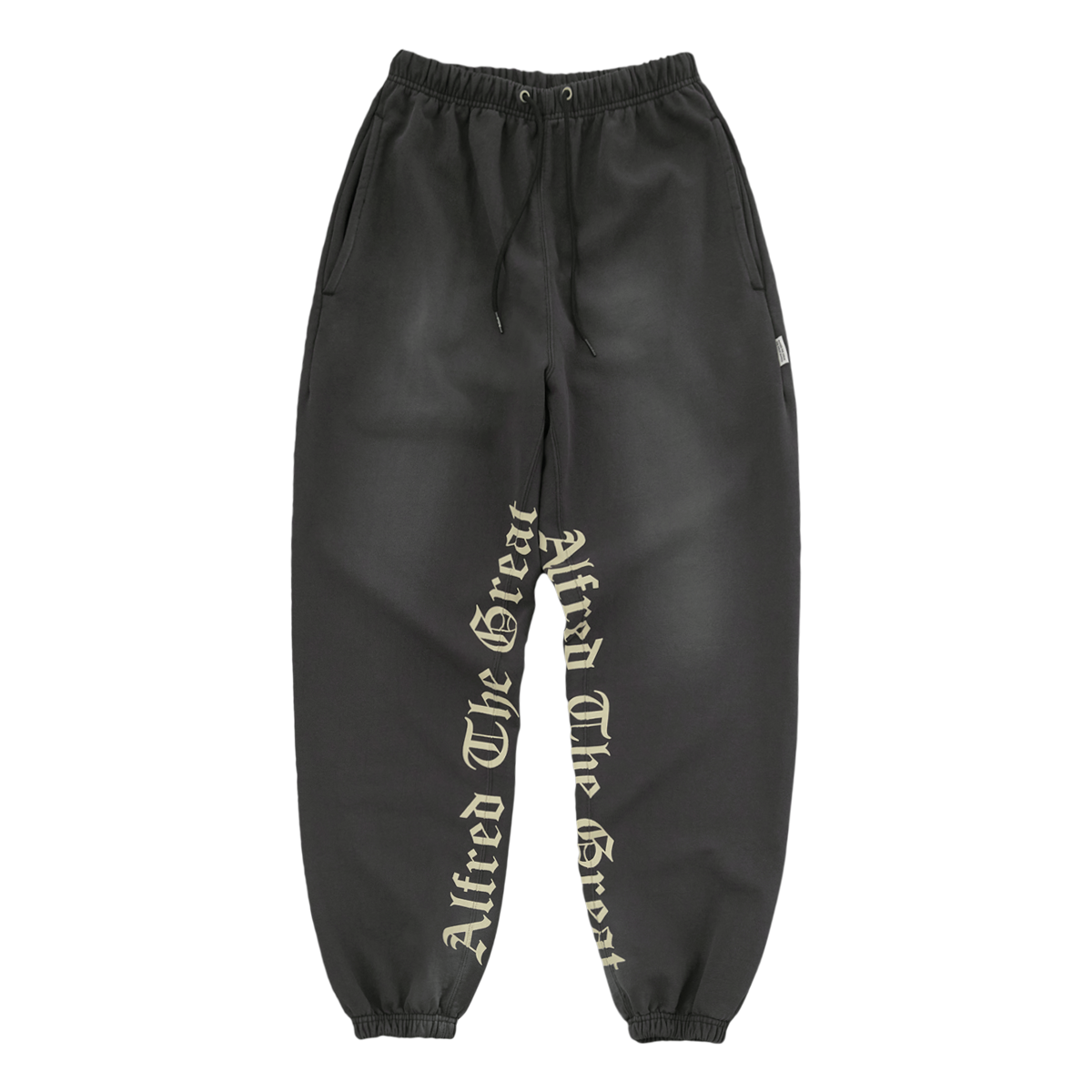 OLD ENGLISH JOGGER PANTS / BLACK - Alfred