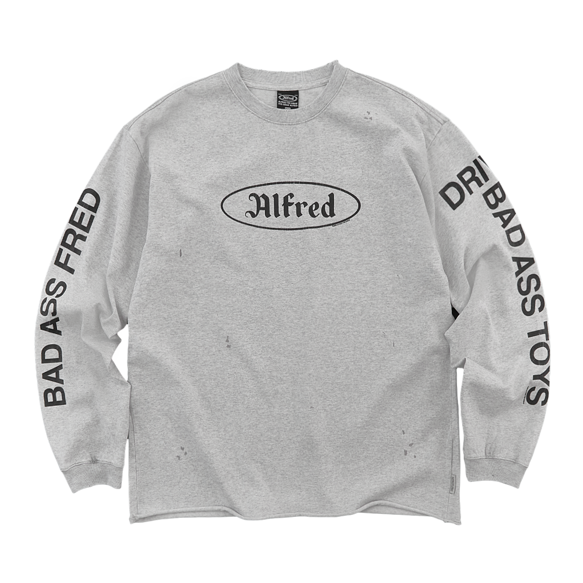 VTG BAD ASS FRED LONG SLEEVE / M.GREY(1%) - Alfred
