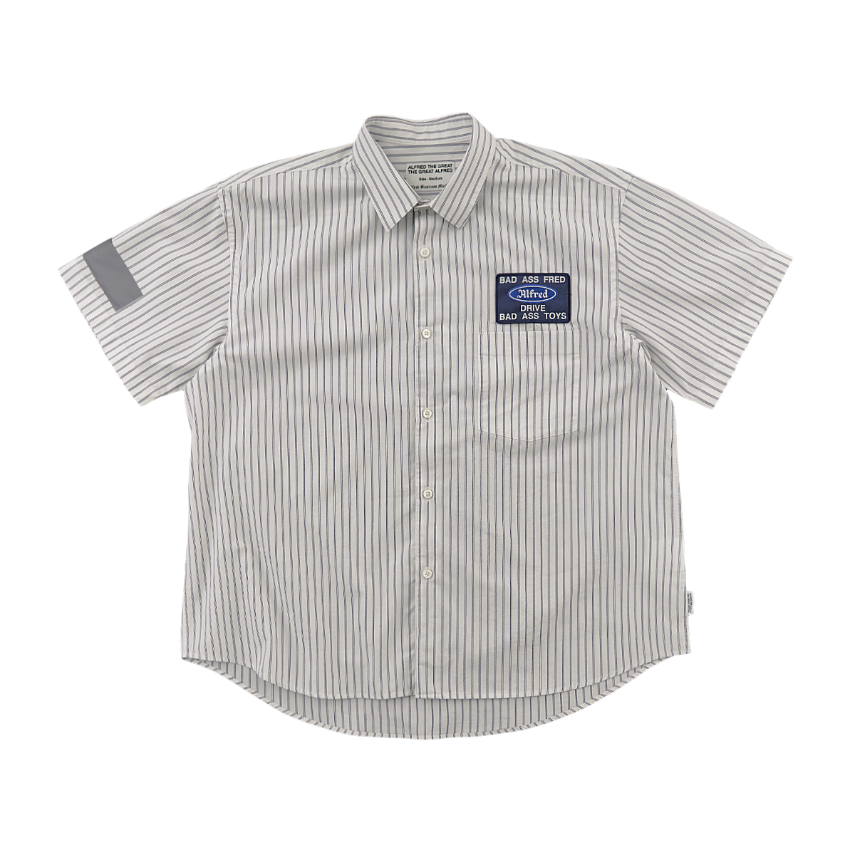 BAD ASS FRED DRIVER SHIRT / WHITE - Alfred