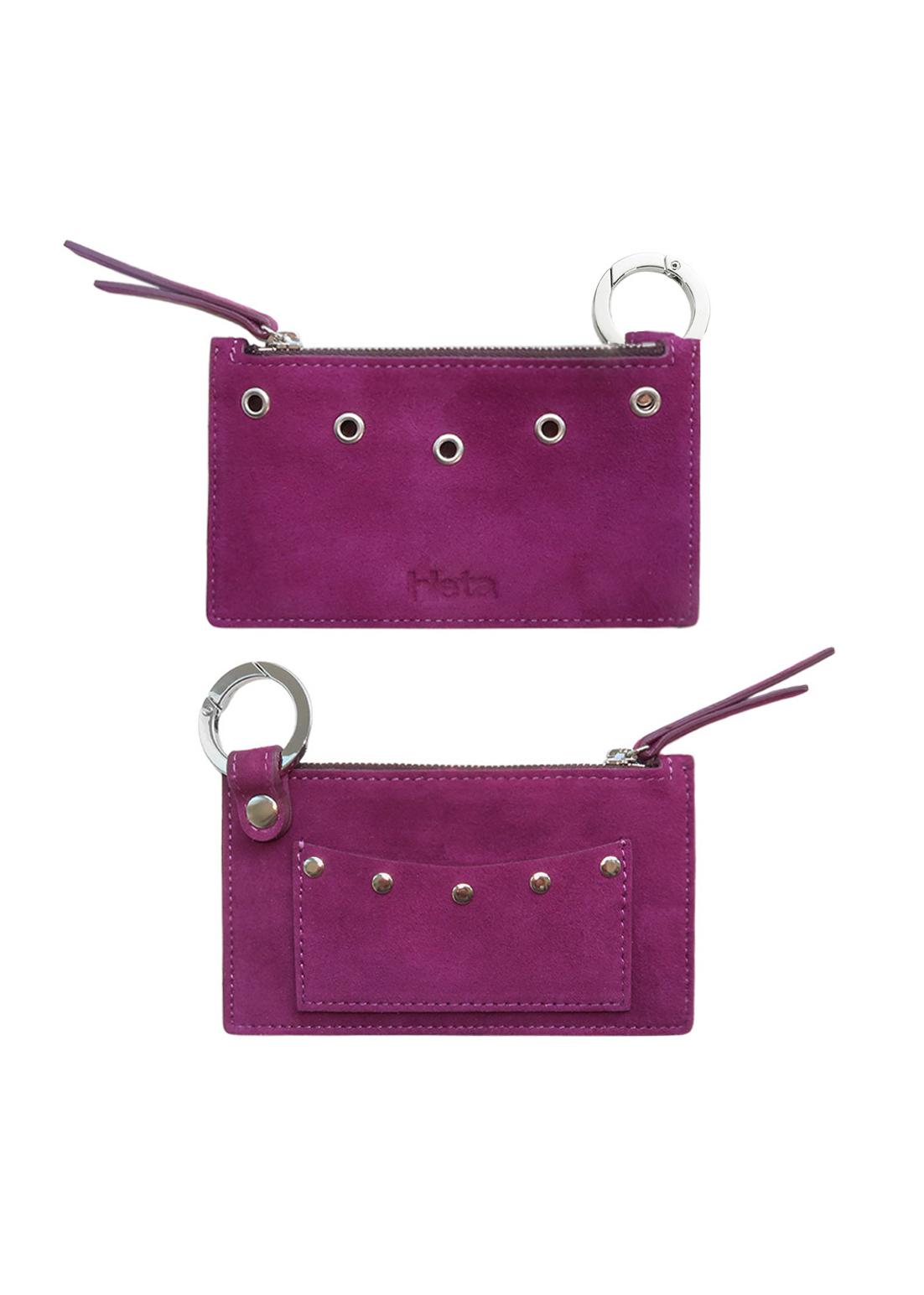 Bella Card Wallet / Grape | HIETA Inc.