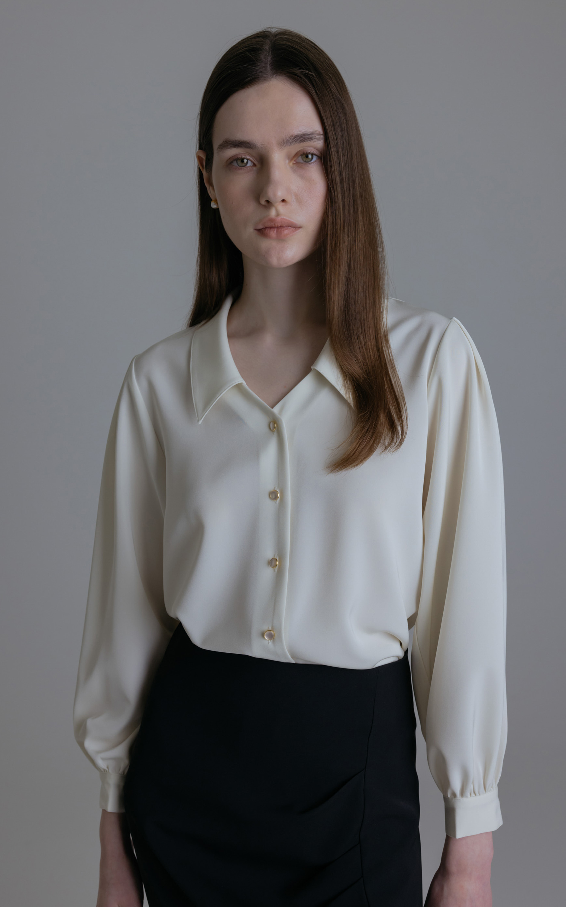 VINNE COLLAR BLOUSE - TOWAV
