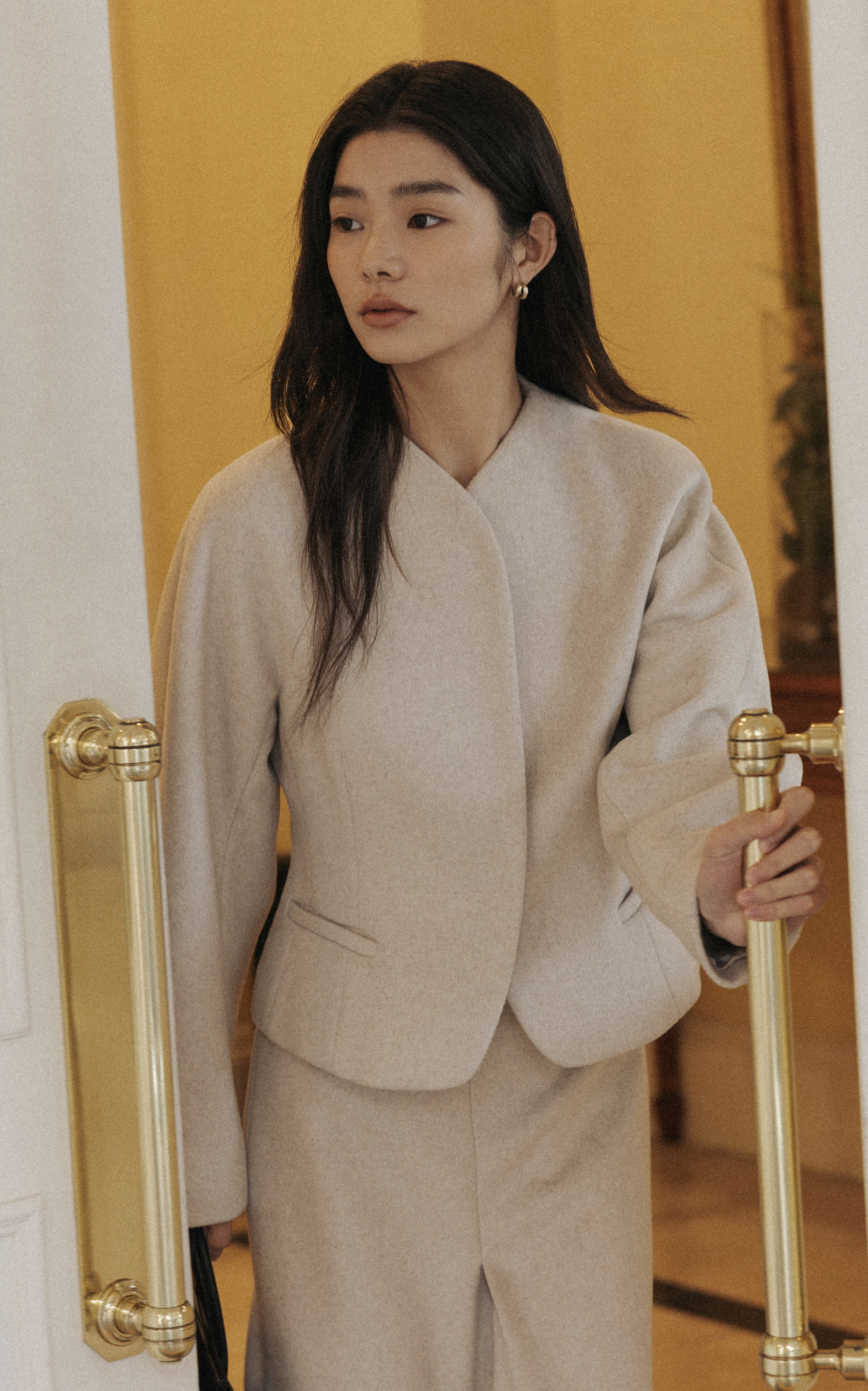 FRENCH WOOL JACKET - TOWAV