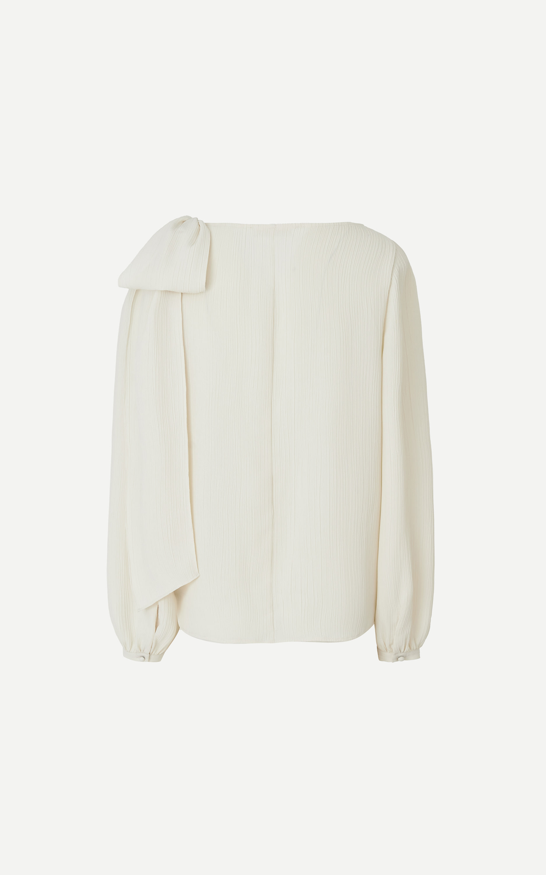 MUN TIE BLOUSE_CREAM | TOWAV