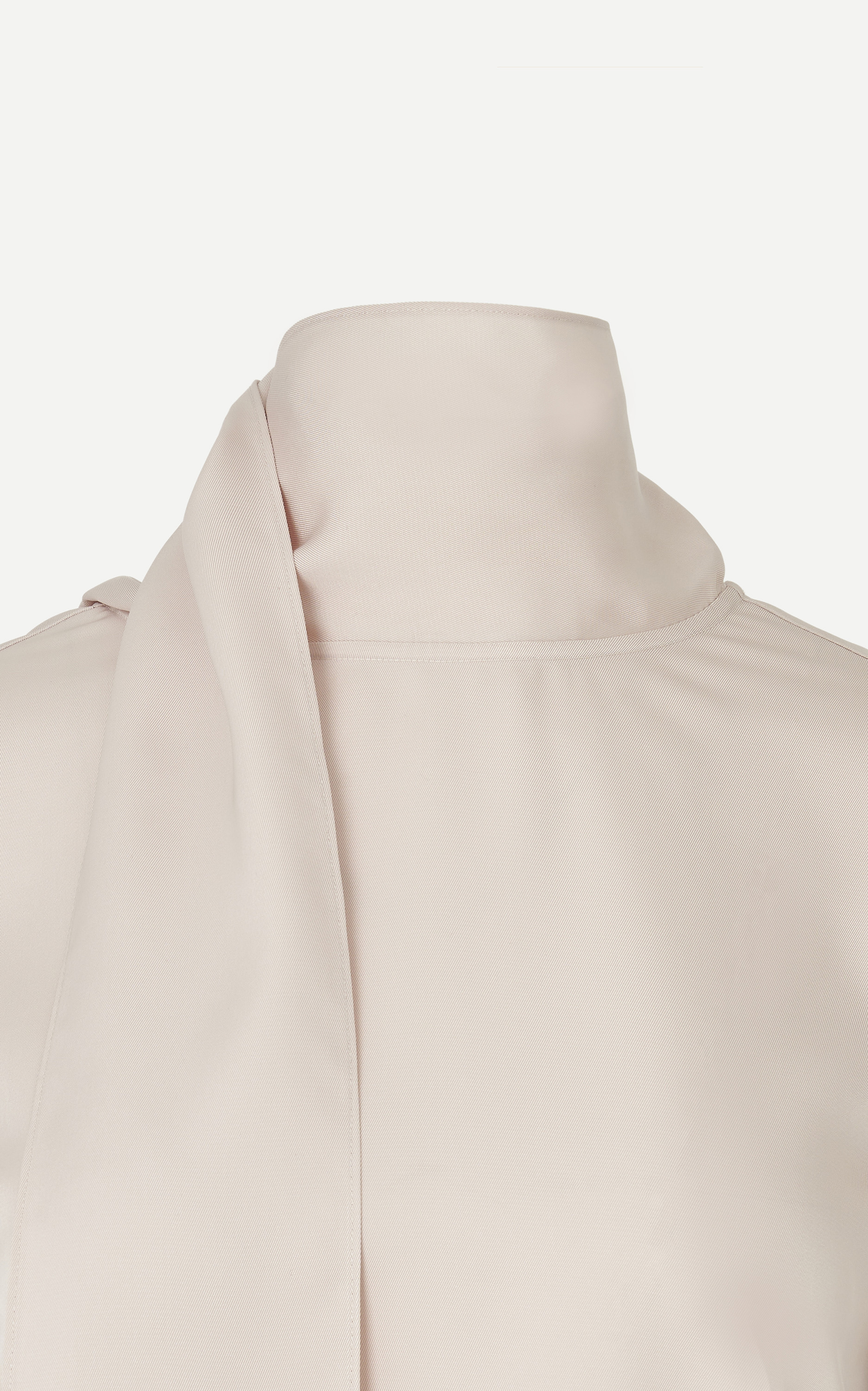 ONN TIE BLOUSE_CREAM BEIGE | TOWAV