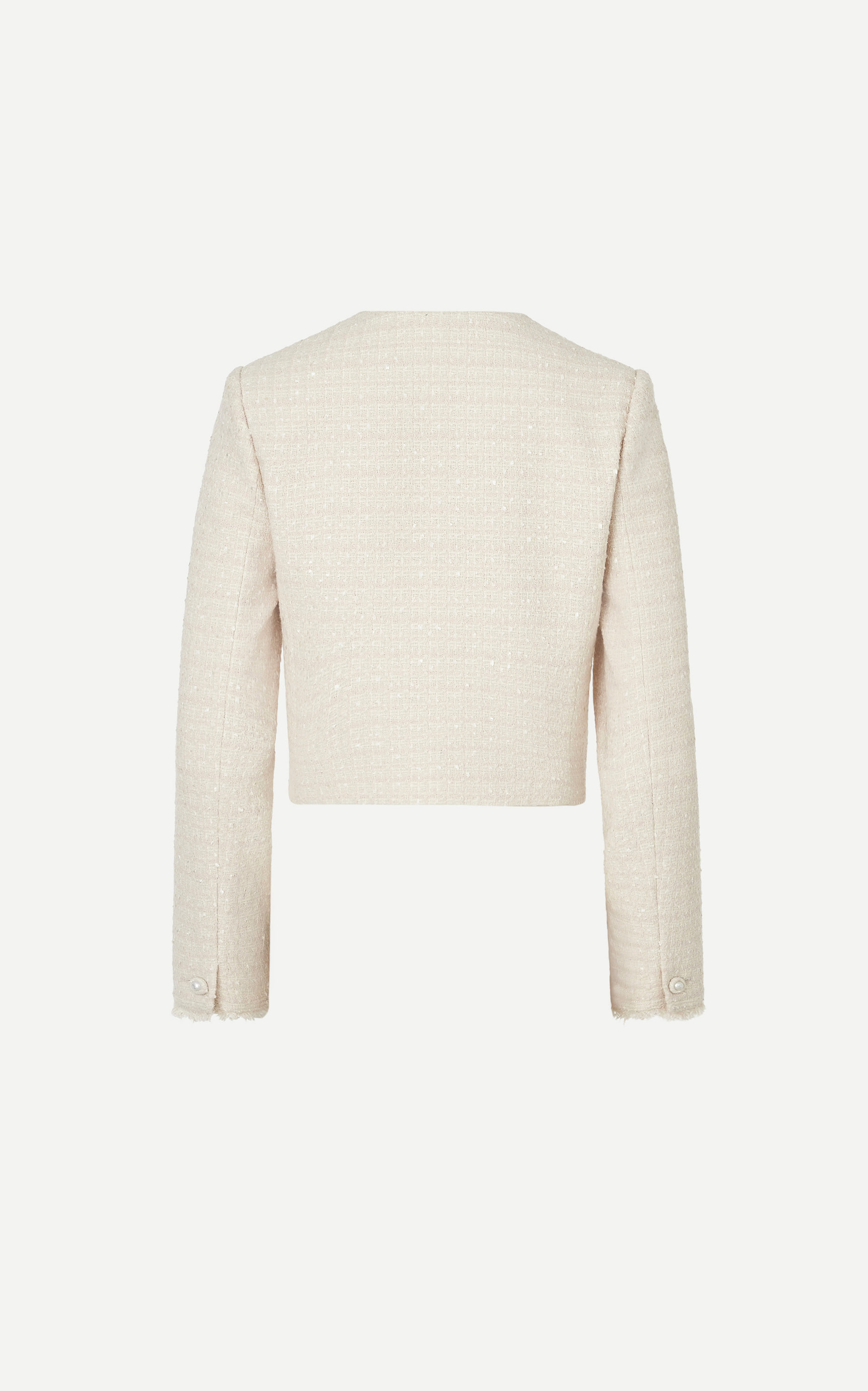LEMAY TWEED JACKET_PALE PINK - TOWAV