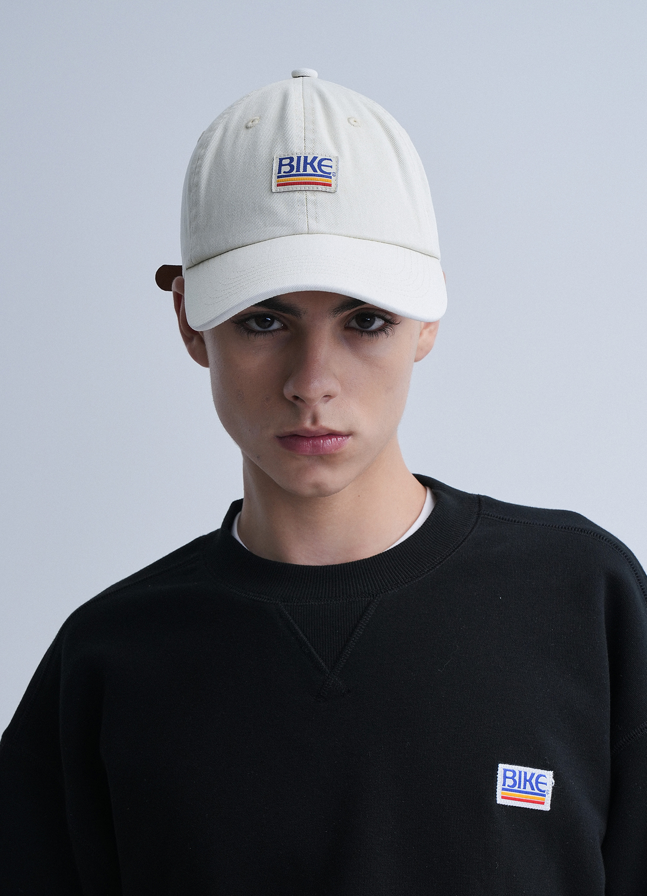 BIKE LOGO BALL CAP _ IVORY - bike