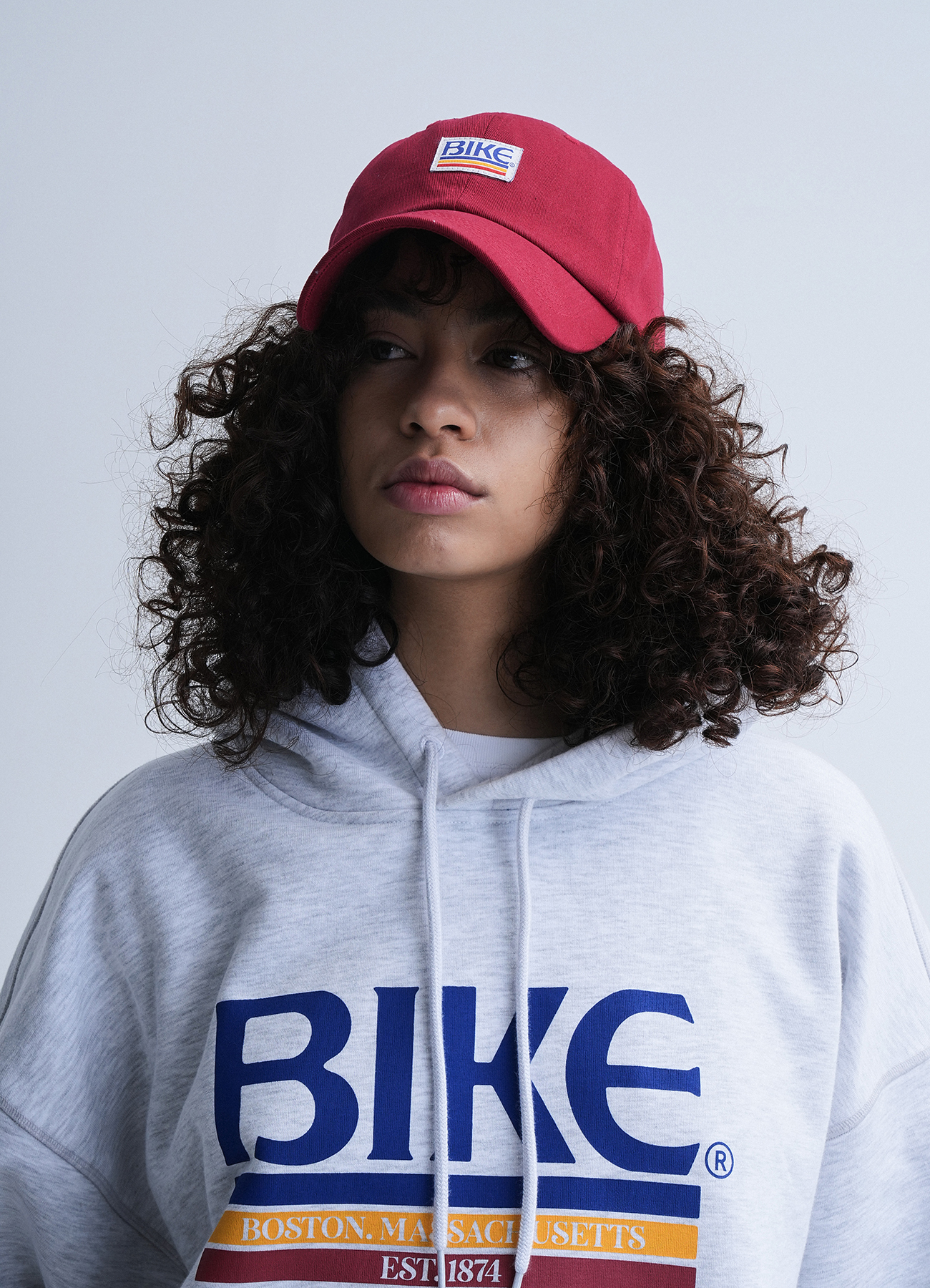 BIKE LOGO BALL CAP _ RED - bike