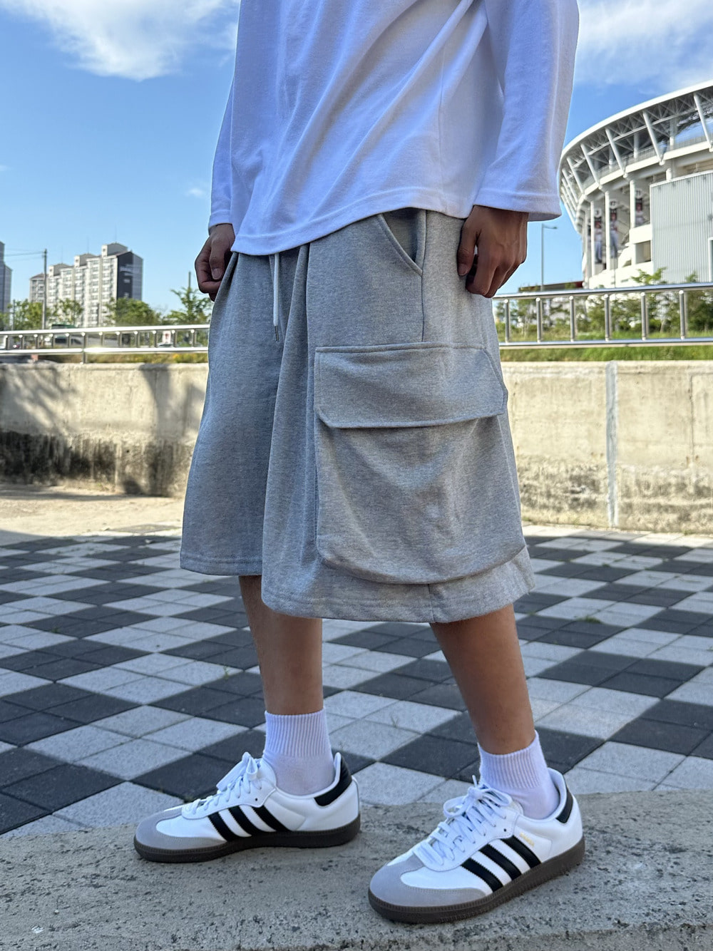 MD Bermuda Cargo Pants (2C) - 왓센트