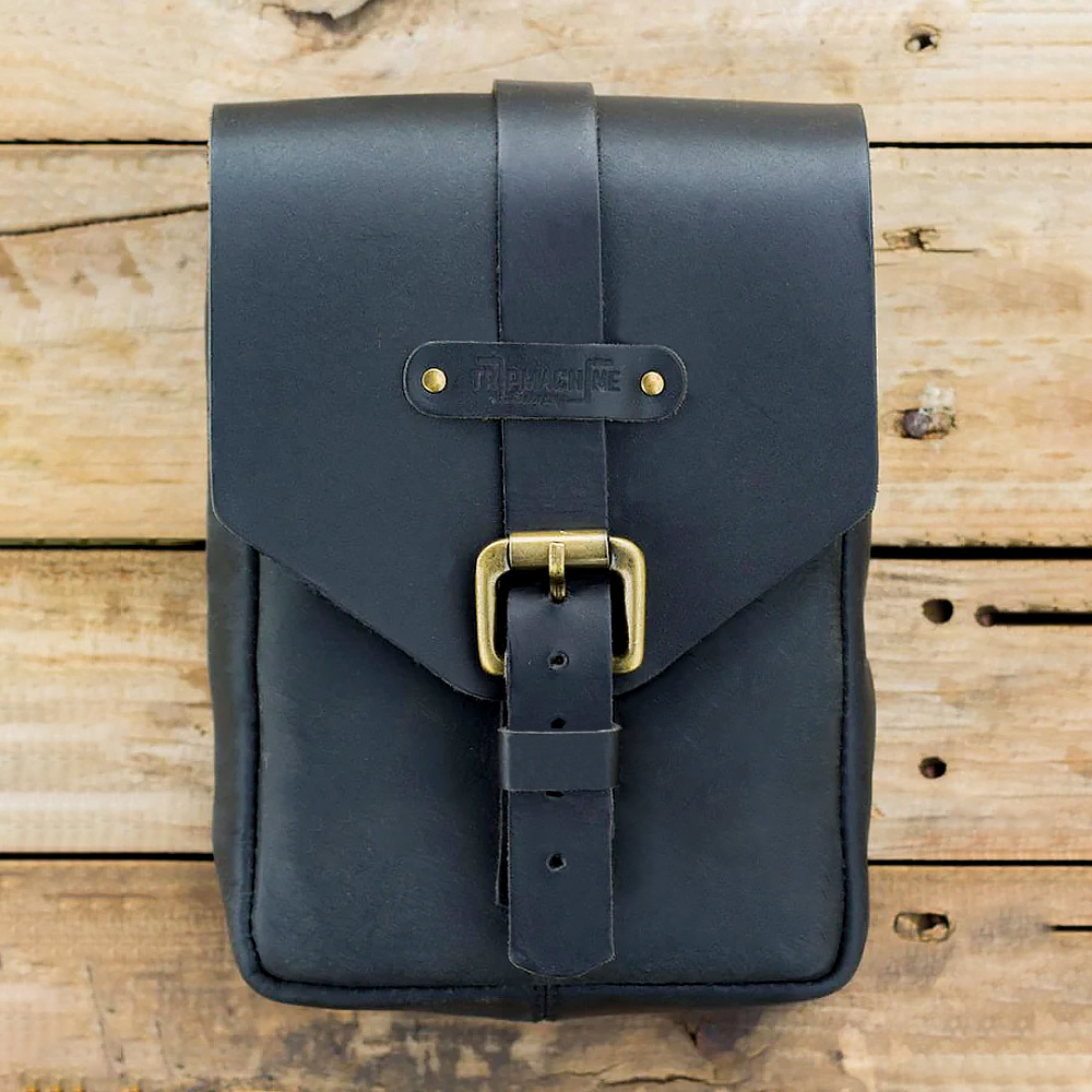 트립머신 TPBL 오토바이 탱크백 수제 가죽가방 | 라이더마트