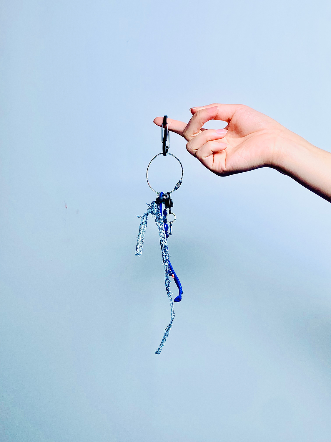 [222] DENIM STRING KEYRING - 222 | 리켓