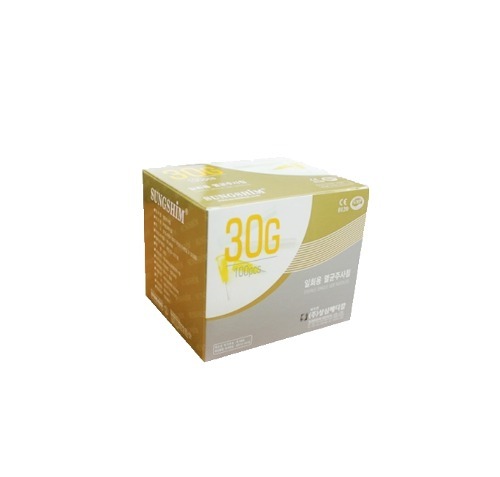 성심 일회용 주사침 30g 1/2" (13mm) 1통 100