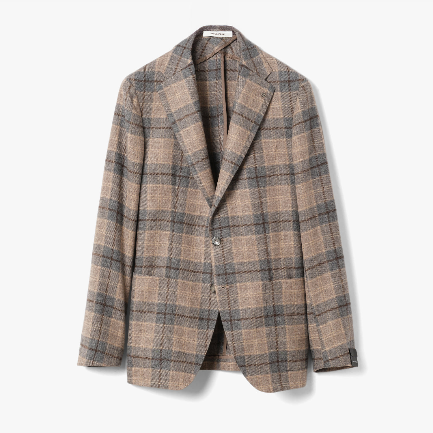 CLASSIC JACKET (WINDOWPANE) BEIGE - 샌프란시스코마켓