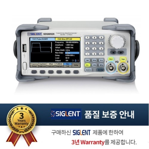 SIGLENT 시글런트 SDG6022X Pulse/Arbitrary Waveform Generator 펄스/임의파형발생기 ...