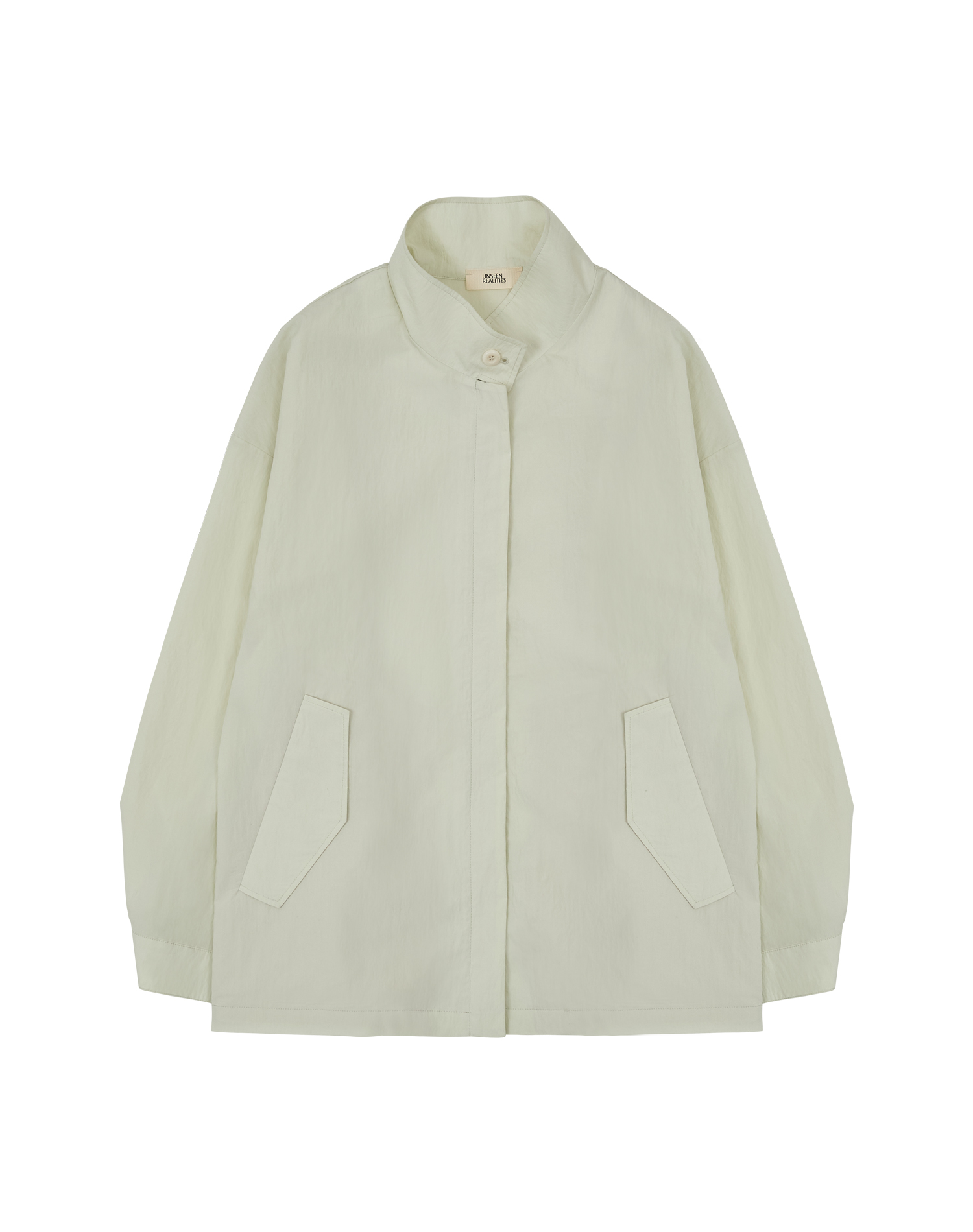 unseen realities | High-neck Half Bomber Jacket