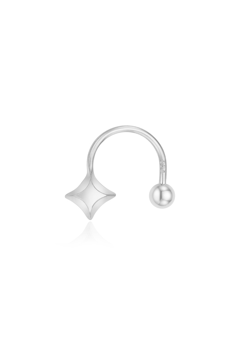 SHINE STAR HALF MOON PIERCING - NIMBUS