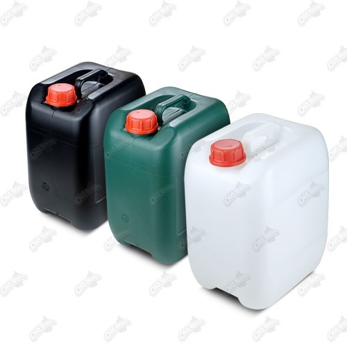 HDPE 용기 20L 각(SK) 말통 - 3color - 올드보틀