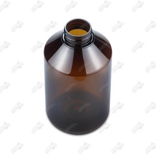 PET 용기(SKP-500TR) 500ML - 반투명 갈색 / 32파이 - 올드보틀