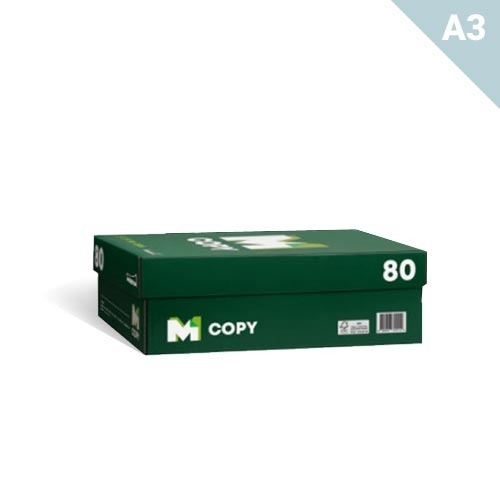 엠카피] A3용지 복사용지 1250매(80gx 1박스) - 영인엠알오