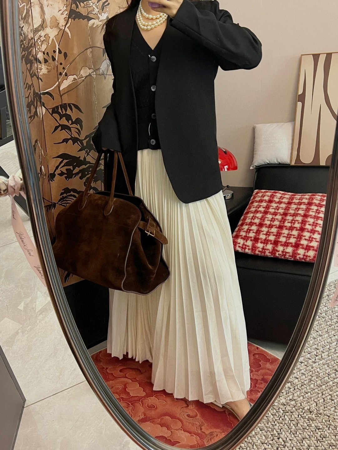 Gia Double Layer Yarn Skirt - 클라라오티티