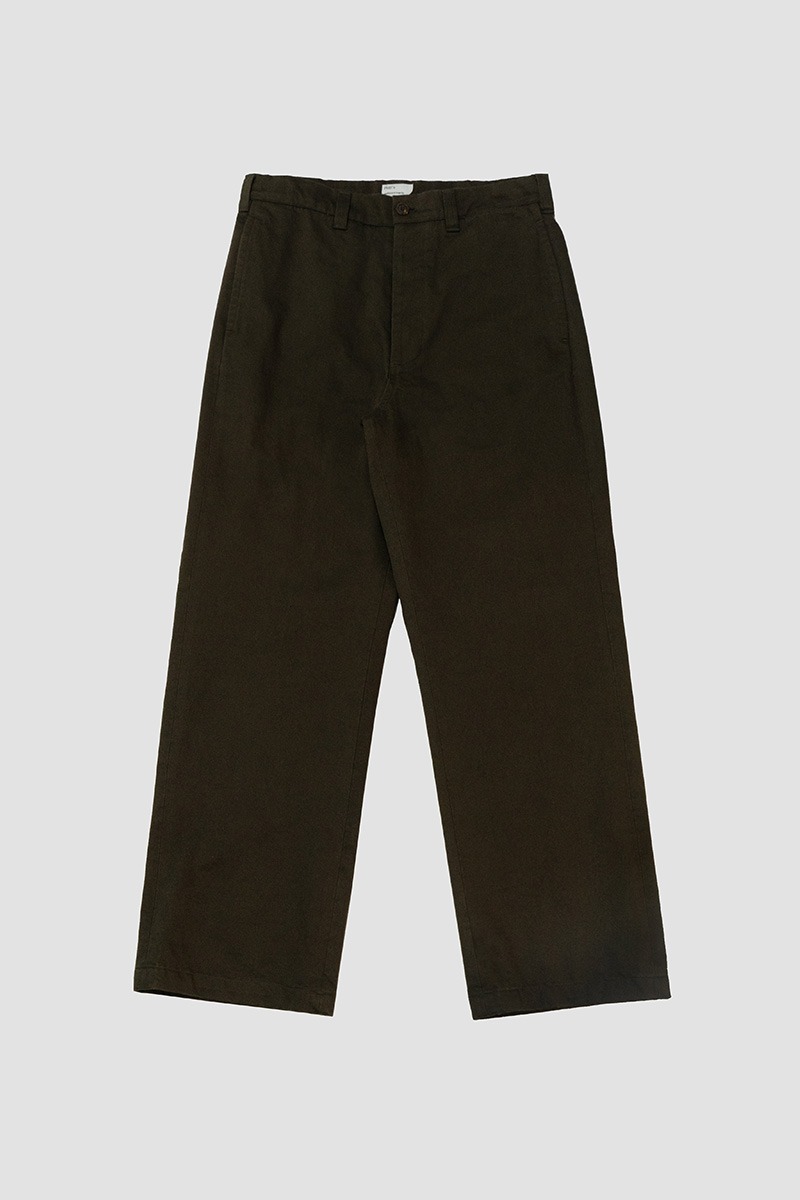 Basic Chino pants / Khaki - 필오(Phill'o)