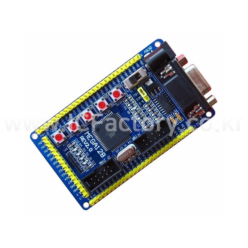 AVR ATmega128 개발보드 Mega128 Rev.2 (ICF0347) - 아이씨팩토리