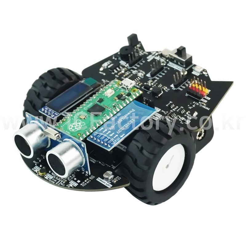 라즈베리파이 피코 microPython PICO ROBOT 키트 (ICF0779) | 아이씨팩토리