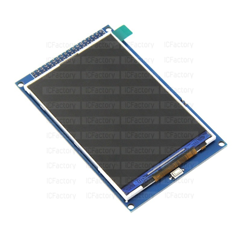 아두이노 3.5인치 TFT LCD 480X320 ILI9486 컬러 디스플레이 모듈 (ICF1830) | 아이씨팩토리